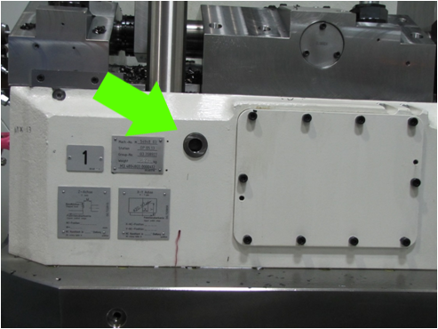 Repairs > Reference Point of the Y axis