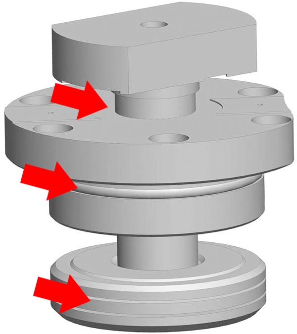 Repairs > Replacing swivel clamps