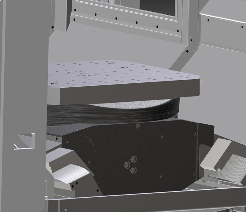 Preventive Maintenance > Actions Starting When Machine is On > Checking Oil Level in Rotary Feed ...