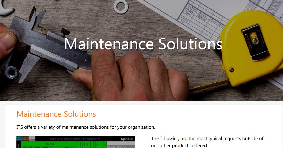 Maintenance Solutions